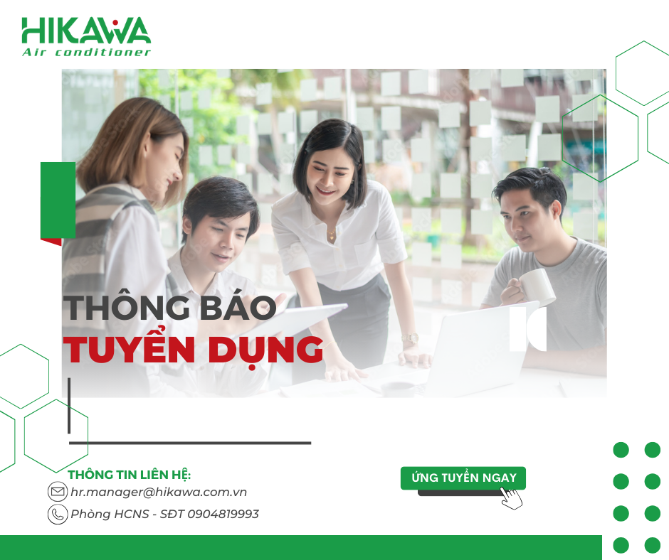 HIKAWA Tuyển dụng Sale thị trường
